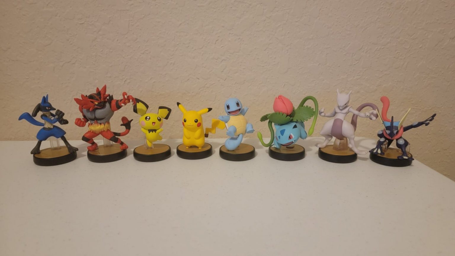 Algunos Amiibo de Pokémon - Moisés Cardona