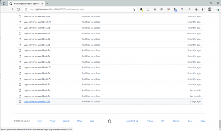 Creating a Windows 10/11 ISO image from the downloaded UUP files ...