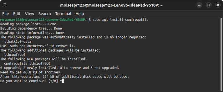Changing the CPU Governor to Performance in Linux - Moisés Cardona