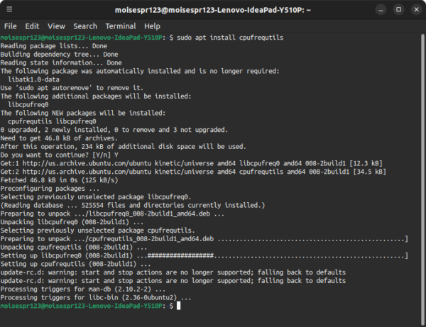 Changing the CPU Governor to Performance in Linux - Moisés Cardona